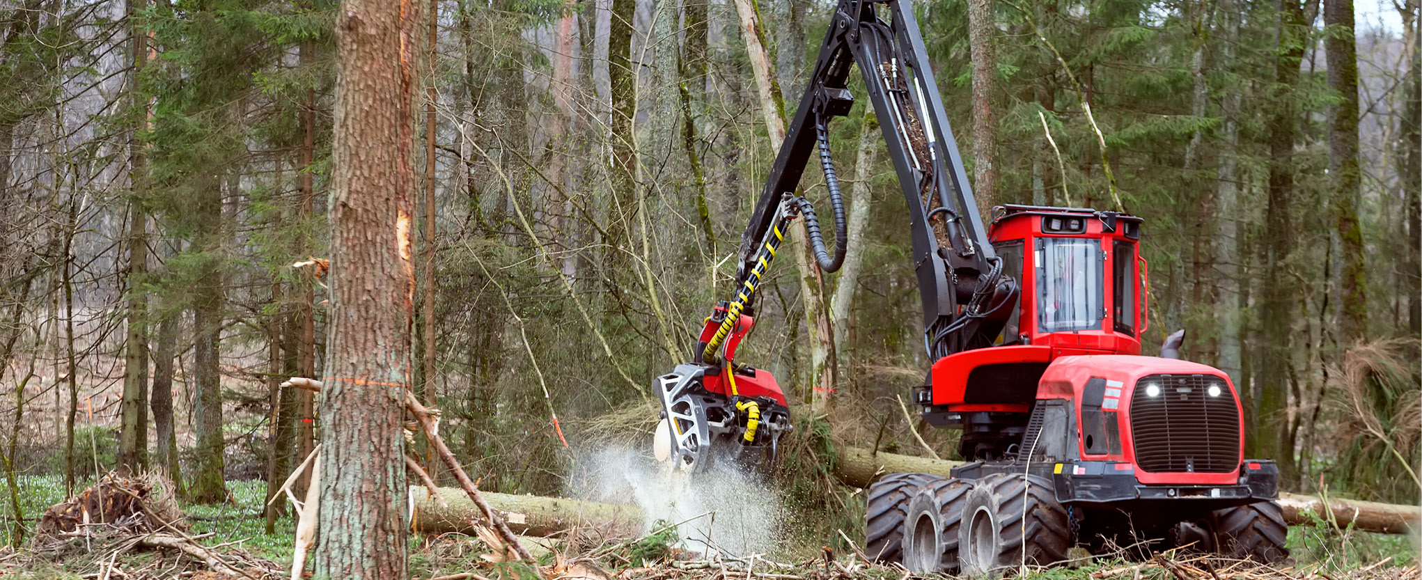 Fire Protection System for Forest Vehicle | Rotarex Firetec